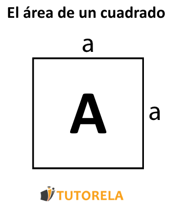 El área de un cuadrado | Tutorela